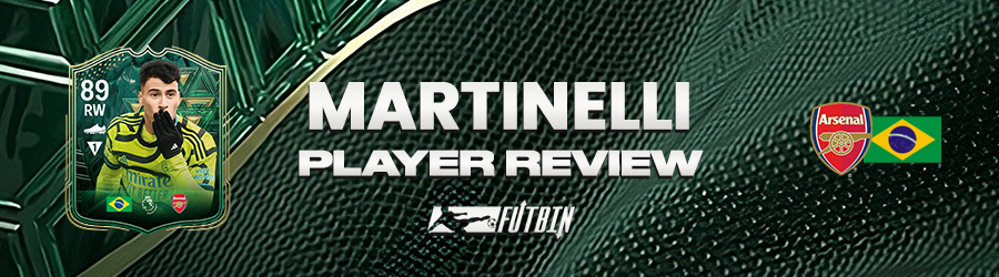 FC 24 89 Winter Wildcards Martinelli Player Review - Cop or Flop | FUTBIN