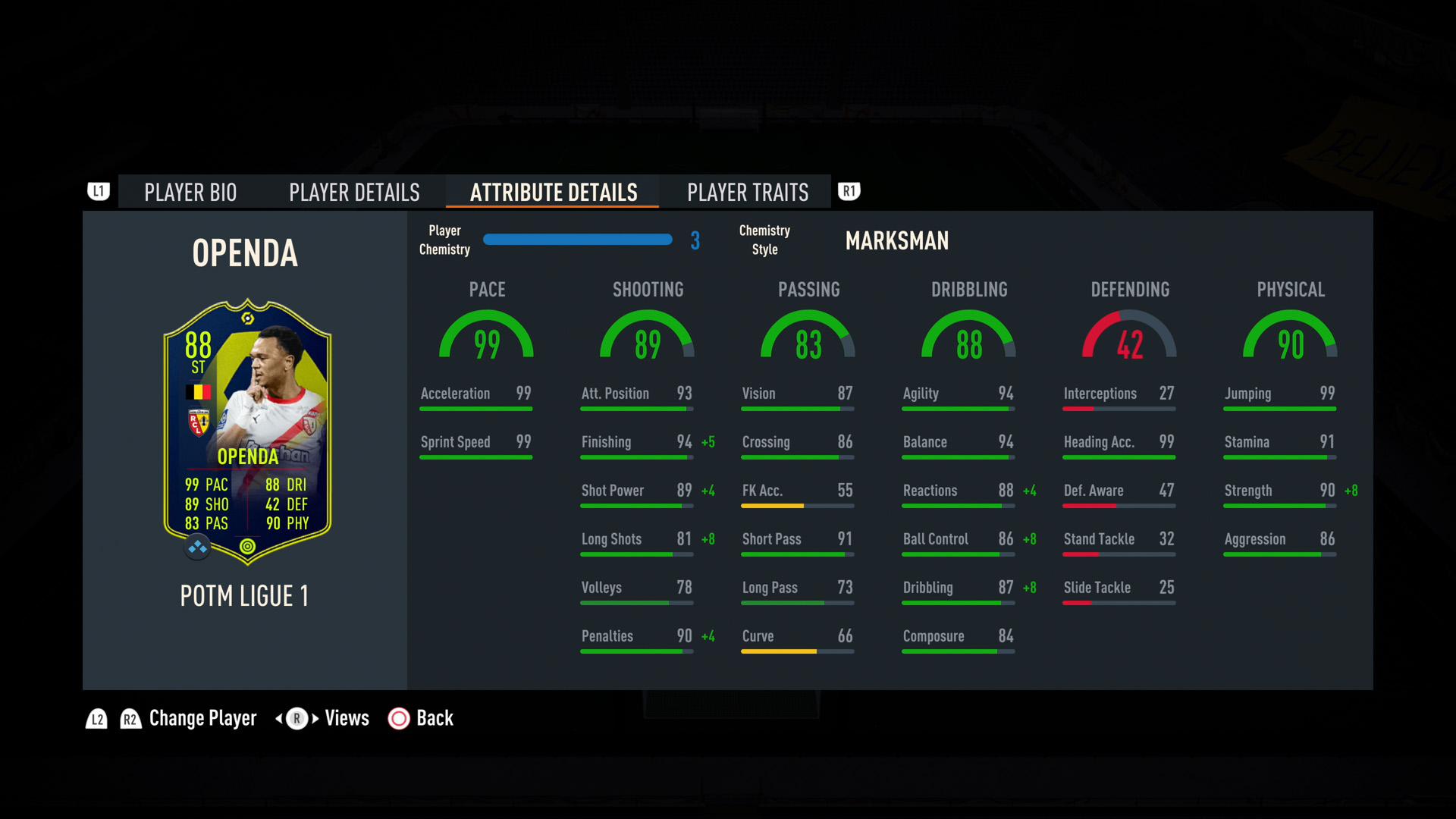 FIFA 23 POTM Openda Player Review | FUTBIN